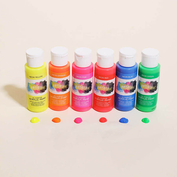 Acrylic Paint Set - Neon – Noah's Box