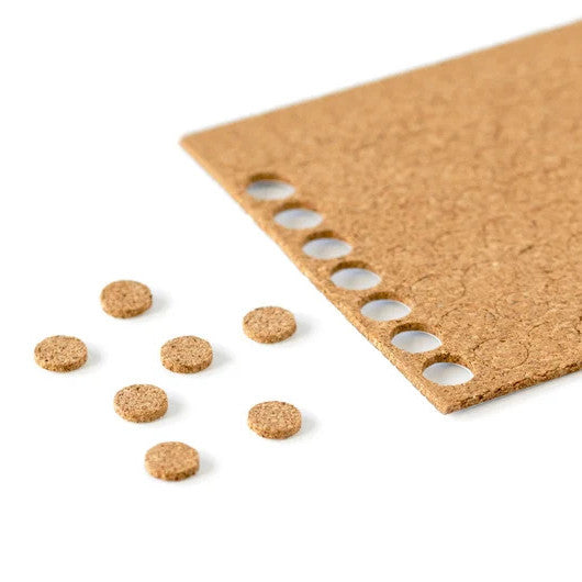 26x Self Adhesive Natural Cork Pads – Noah's Box